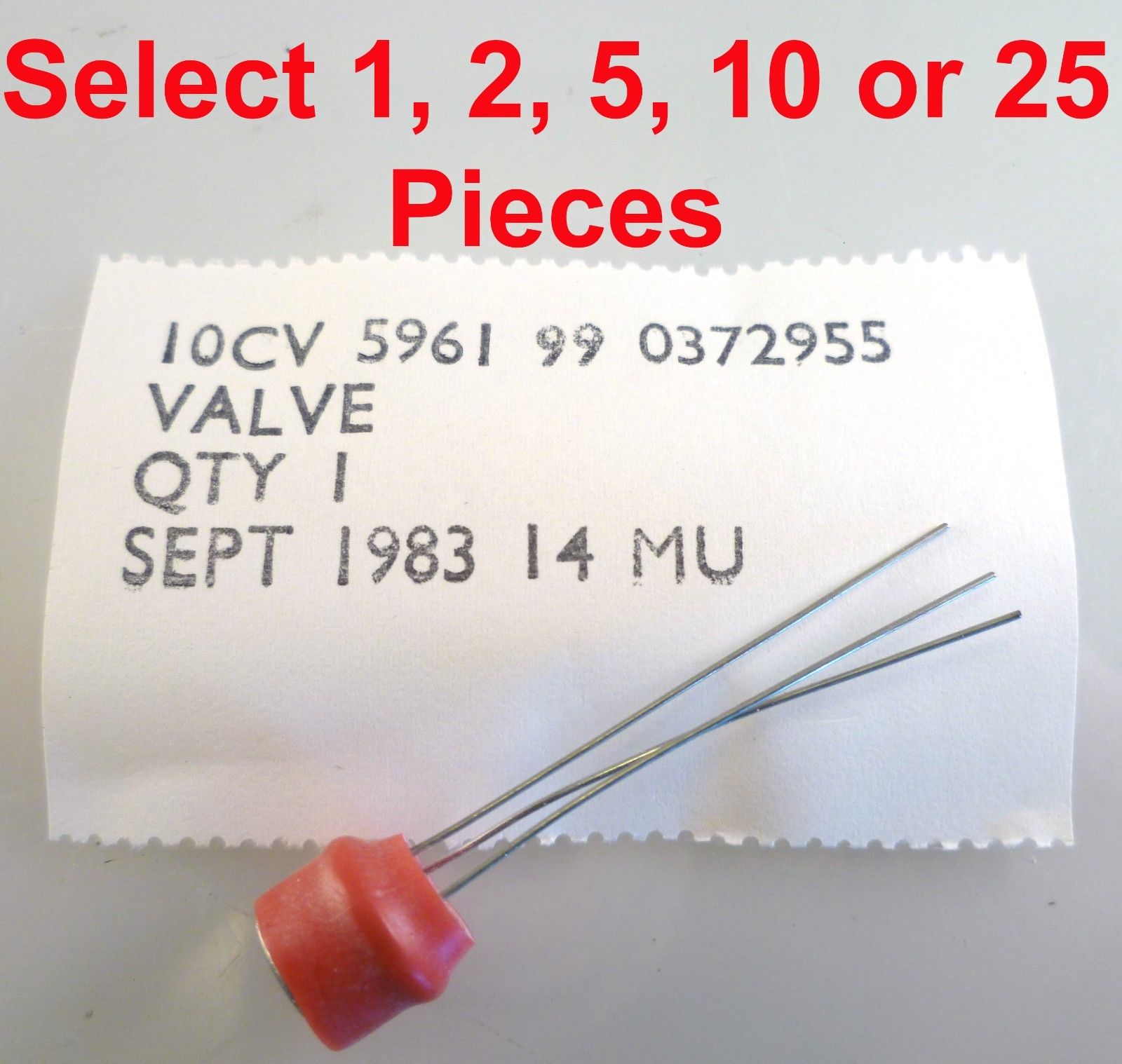Philips CV7341A (BCY33) Bipolar Silicon PNP TO5 Transistor MBL1-06 ...
