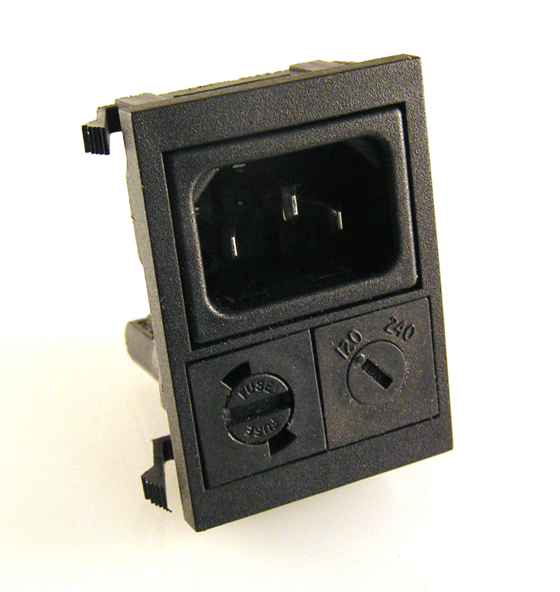 Bulgin BZV04/Z0000/14 IEC Mains Inlet 20mm Fuse Holder+120/240v Switch ...