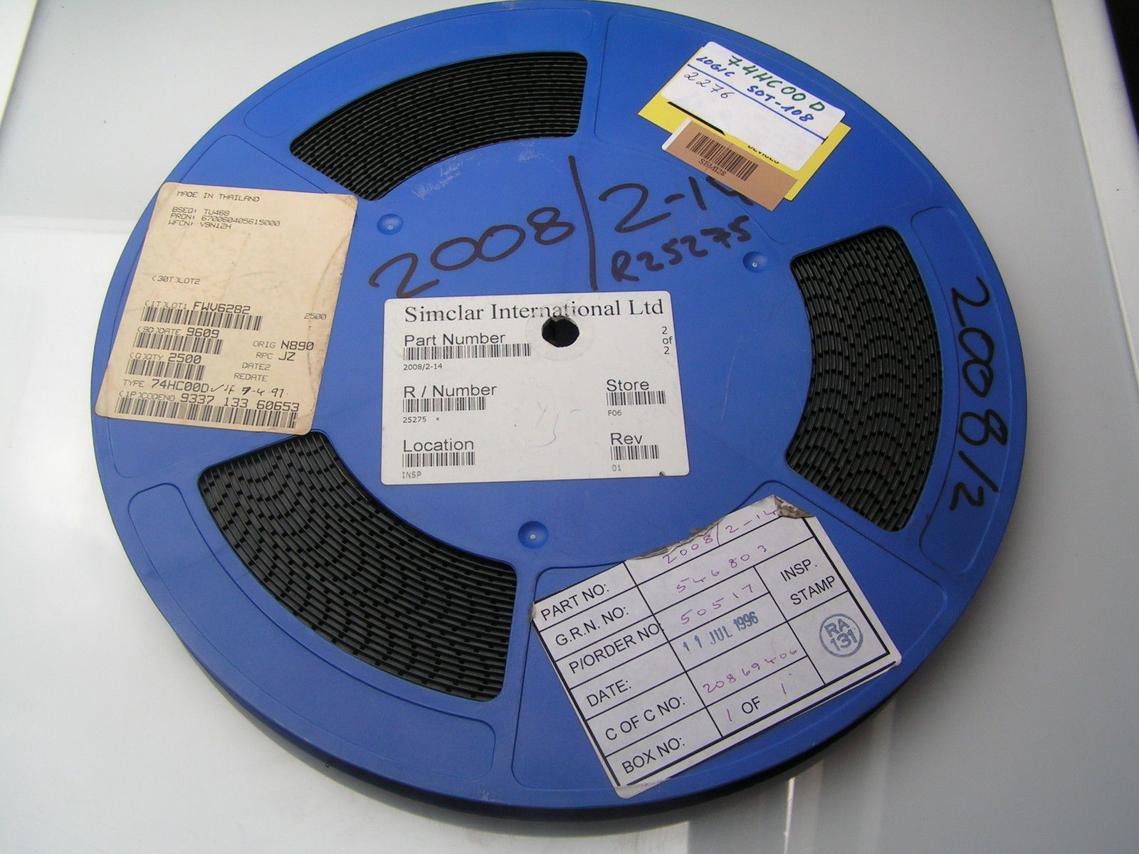 Philips 74HC00D Quad 2 Input NAND Gate SOIC-14 OM0199 | Rich Electronics