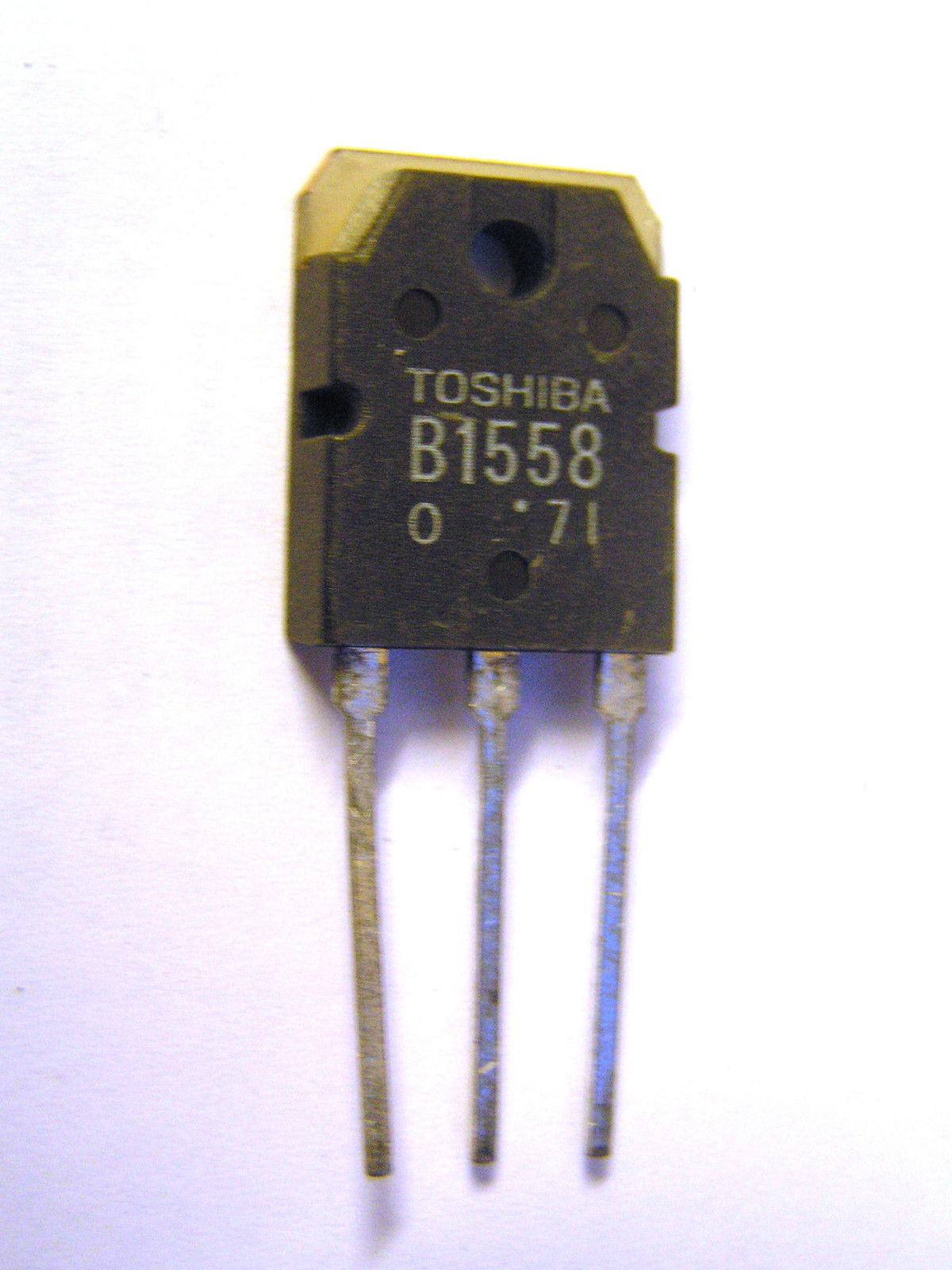 Toshiba 2SB1558 PNP Epitaxial Transistor Darlington Power Amplifier ...